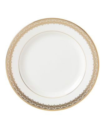 Lenox Lace Couture Gold Butter Plate - Macy's