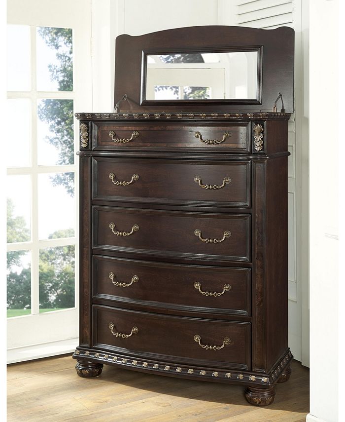Steve Silver Zuill 5-drawer Lift Top Chest - Macy's