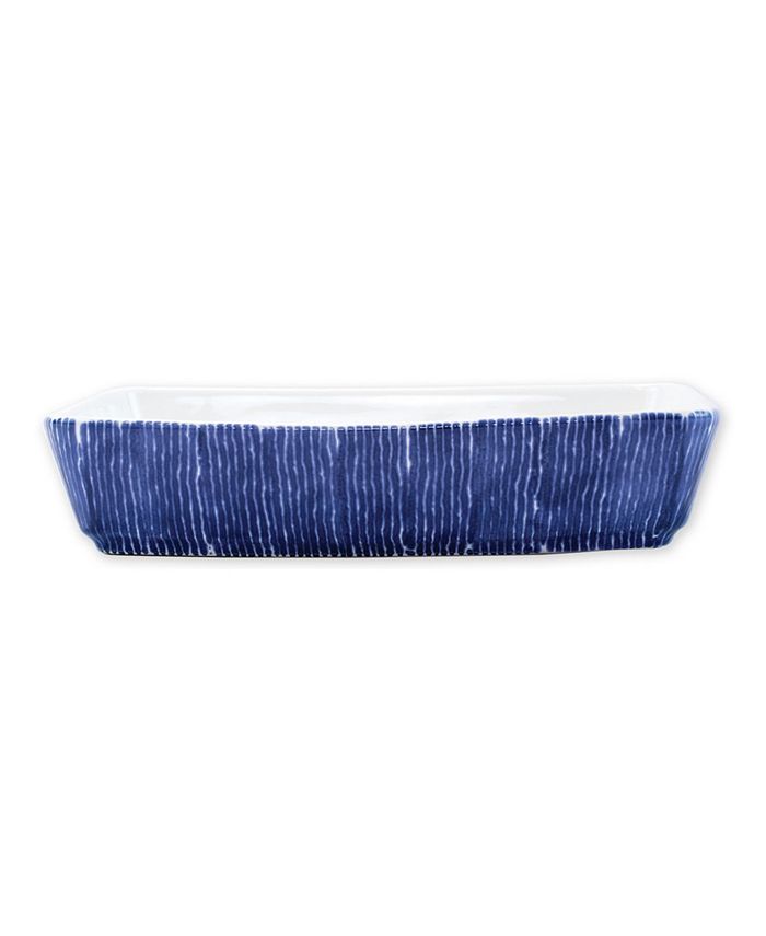 VIETRI Santorini Stripe Rectangular Baker - Macy's