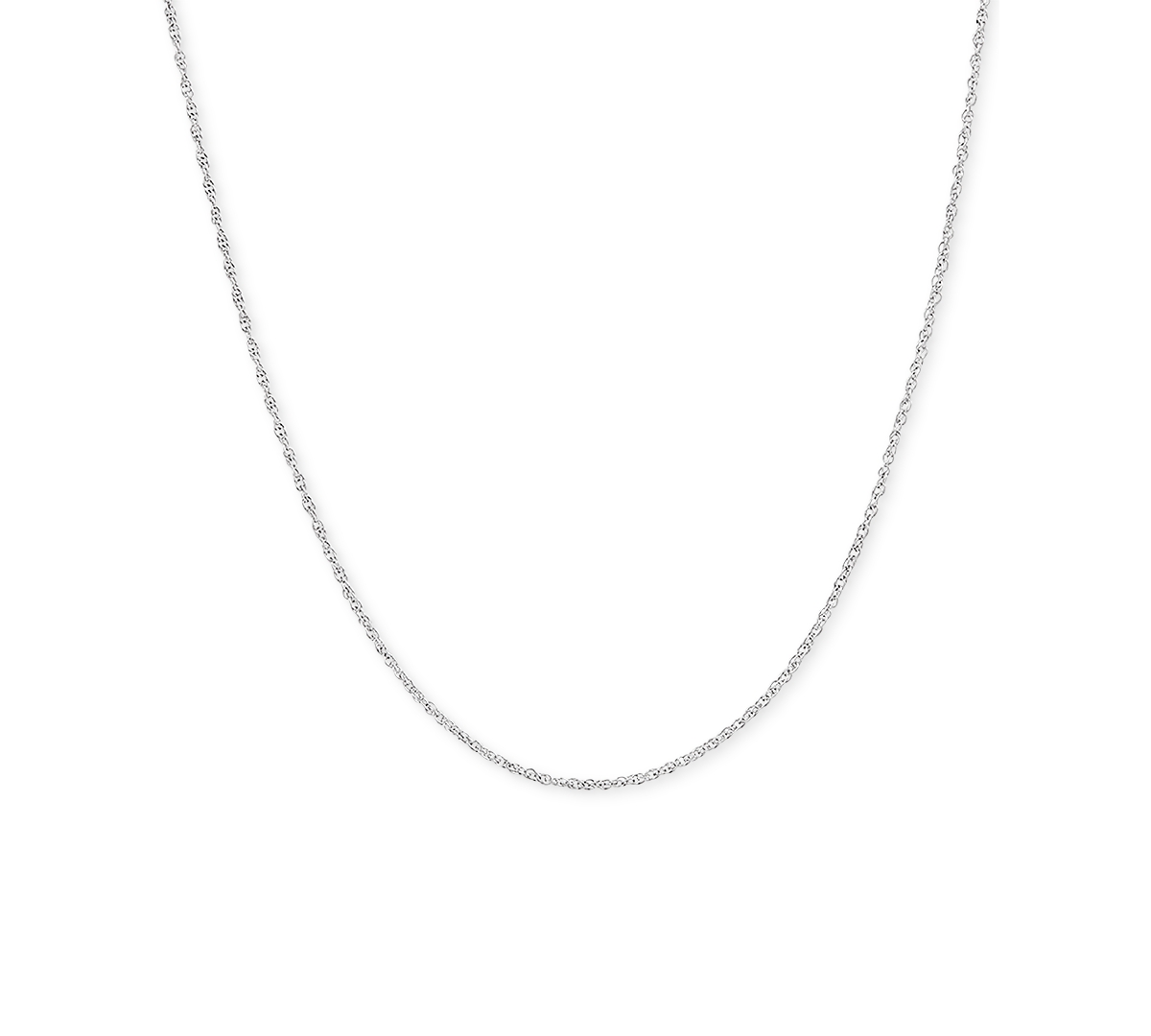 Click here for Lightweight 14k Yellow Gold Necklace  20 Light Rop... prices