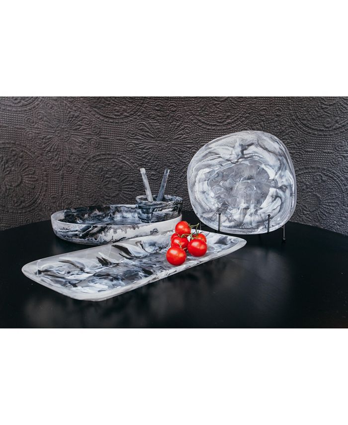 Nashi Home Classical Rectangle Platter - Macy's