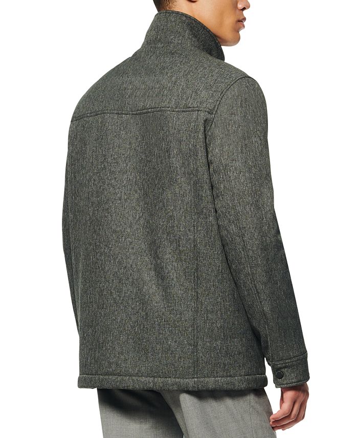 Marc New York Men's Mullins Melange Tech Funnel Collar Jacket & Reviews ...