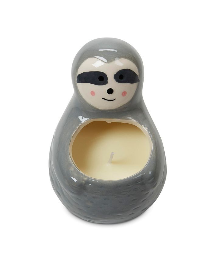 Tri-Coastal Design Sloth Ceramic Candle - Macy's