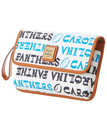 Dooney & Bourke Carolina Panthers Doodle Milly Wristlet - Macy's