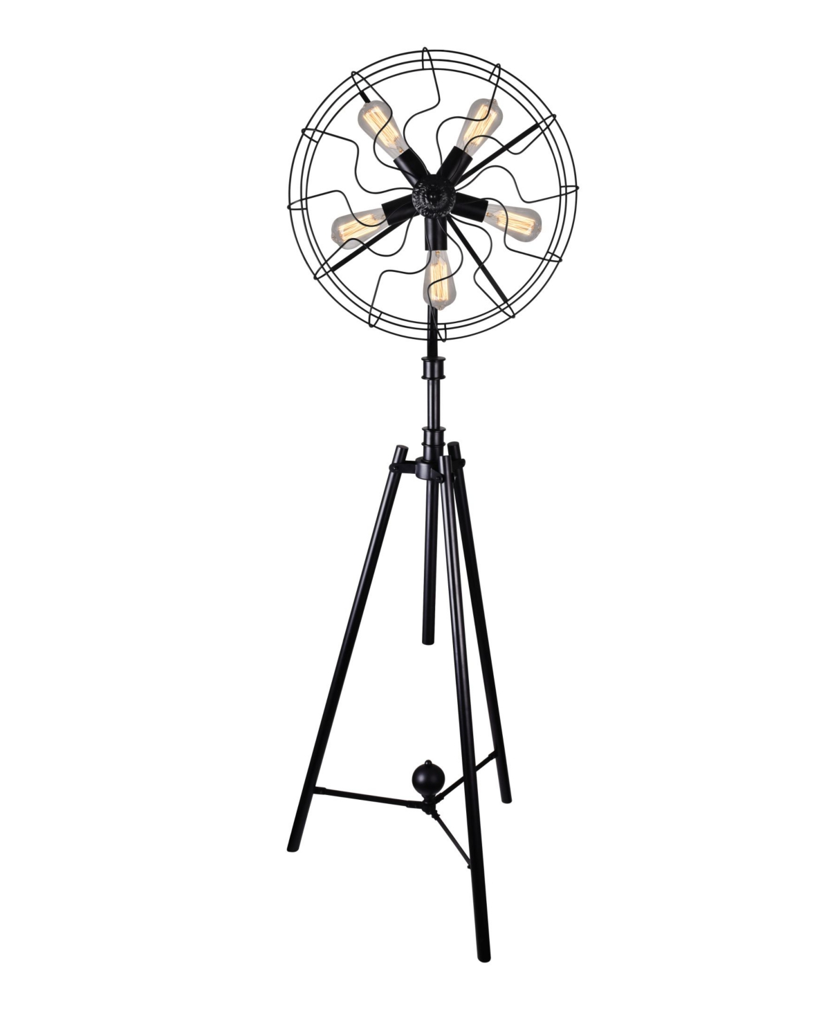 Click here for Cwi Lighting Pamela 5 Light Floor Lamp - Black prices