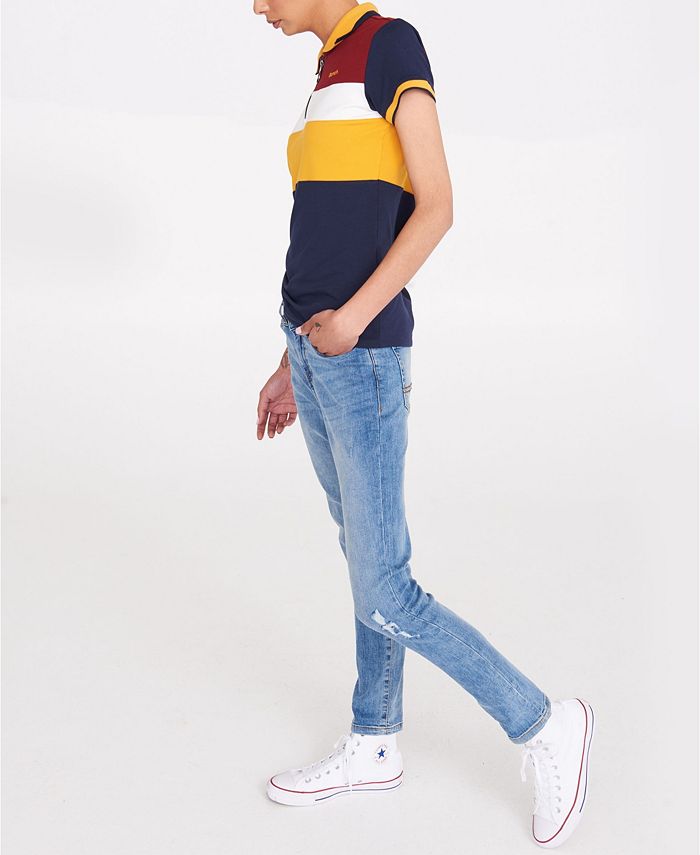 Bench Urbanwear Varsity Polo - Macy's