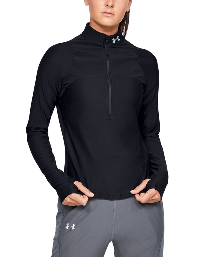 Under Armour Women's Qualifier Half-Zip Running Top - Macy's