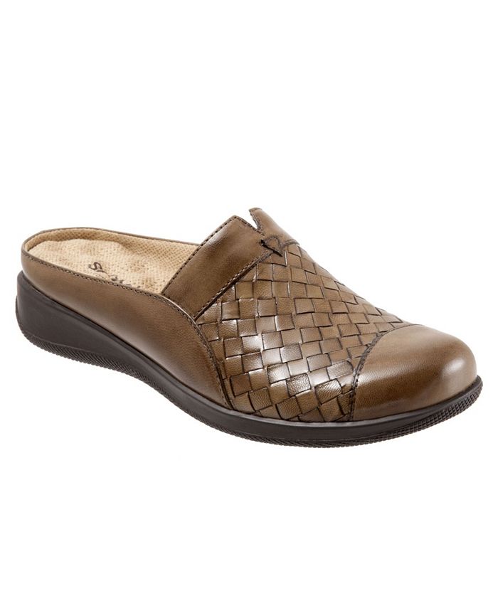 SoftWalk San Marcos Woven Slip-on Mules - Macy's