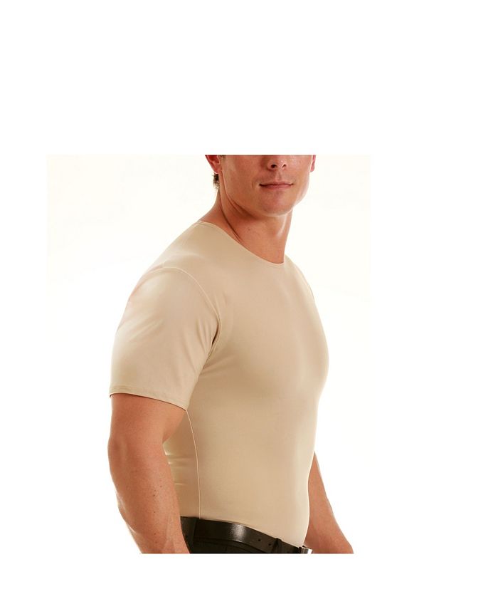 Instaslim Men's Big & Tall Insta Slim Compression Short Sleeve Crew ...