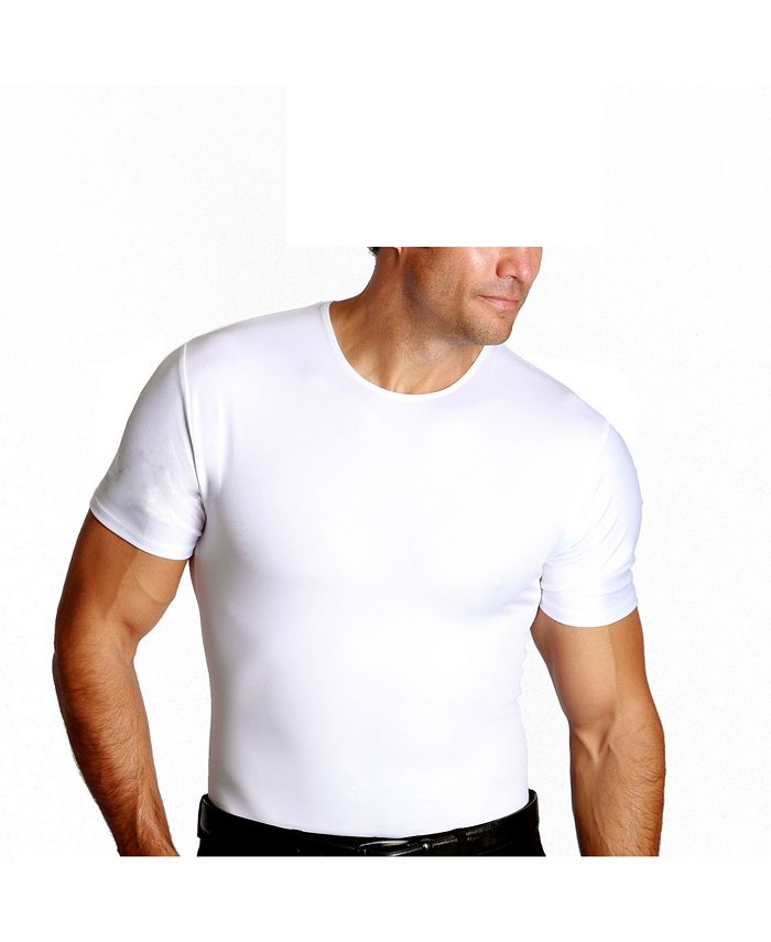 Instaslim Men's Big & Tall Insta Slim Compression Short Sleeve Crew ...