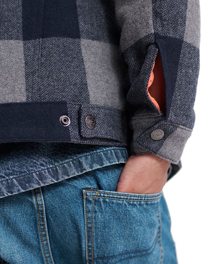 Superdry Men's Hacienda Buffalo Check Jacket - Macy's
