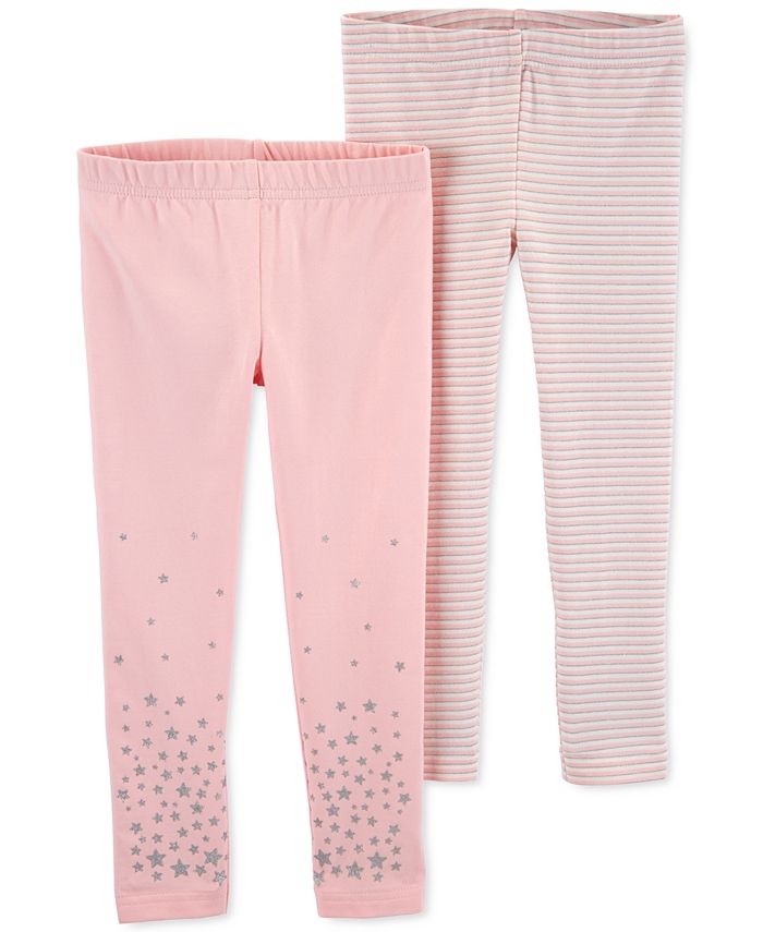 Carter's Toddler Girls 2-Pk. Stars & Striped Leggings - Macy's