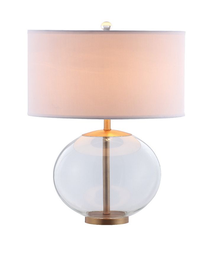Coaster Home Furnishings Donna Drum Table Lamp with Glass Base - Macy's