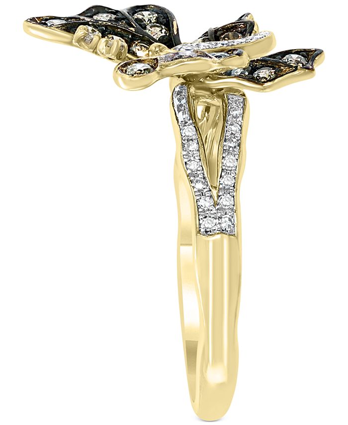 EFFY Collection EFFY® Diamond Butterfly Statement Ring (1/2 ct. t.w ...