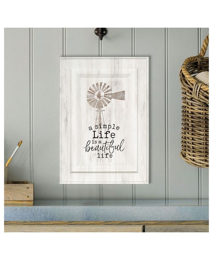 P Graham Dunn P Grahm Dunn A Simple Life Is Wall Art - Macy's