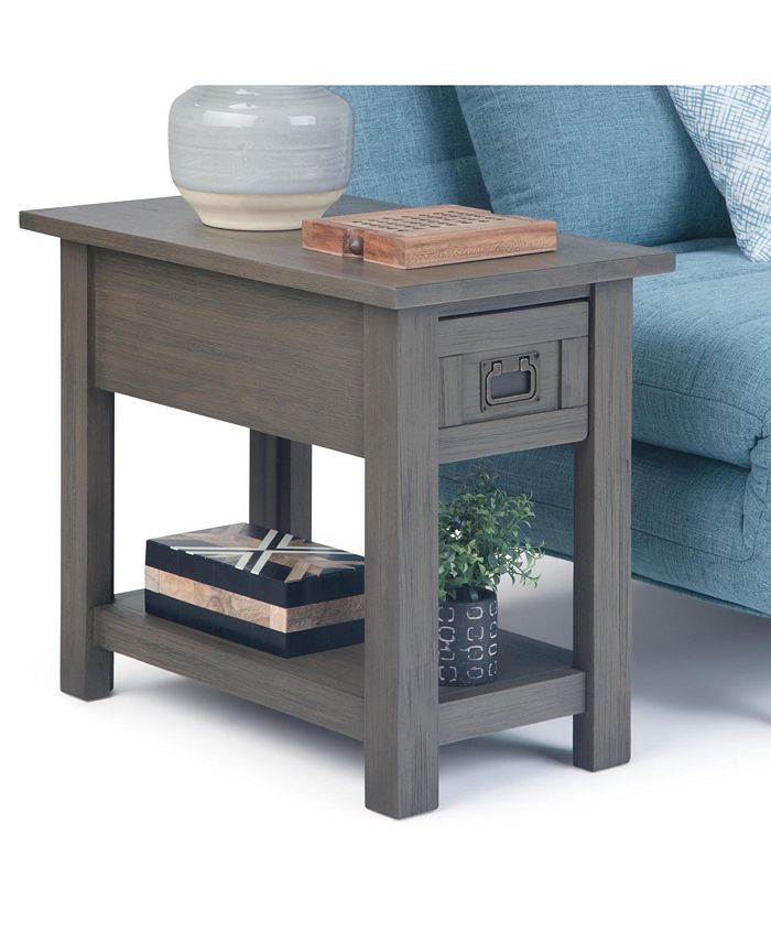Simpli Home Monroe Side Table & Reviews - Furniture - Macy's