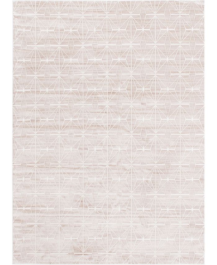 Jill Zarin Fifth Avenue Uptown Jzu002 Light Brown 9' x 12' Area Rug ...
