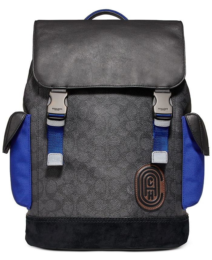 COACH Men's Rivington Colorblocked Backpack - Macy's