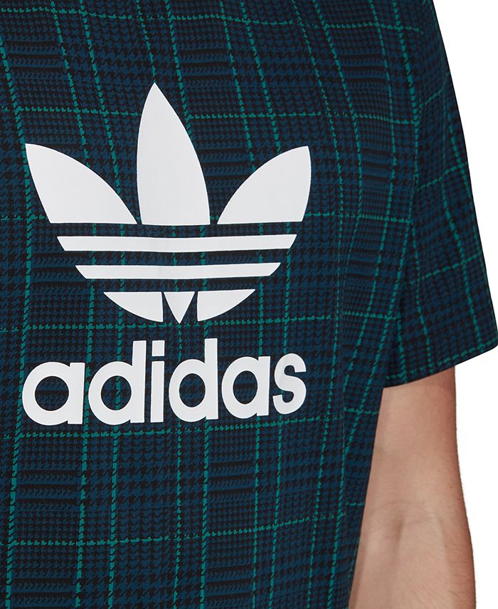 adidas adidas Men's Originals Plaid T-Shirt - Macy's