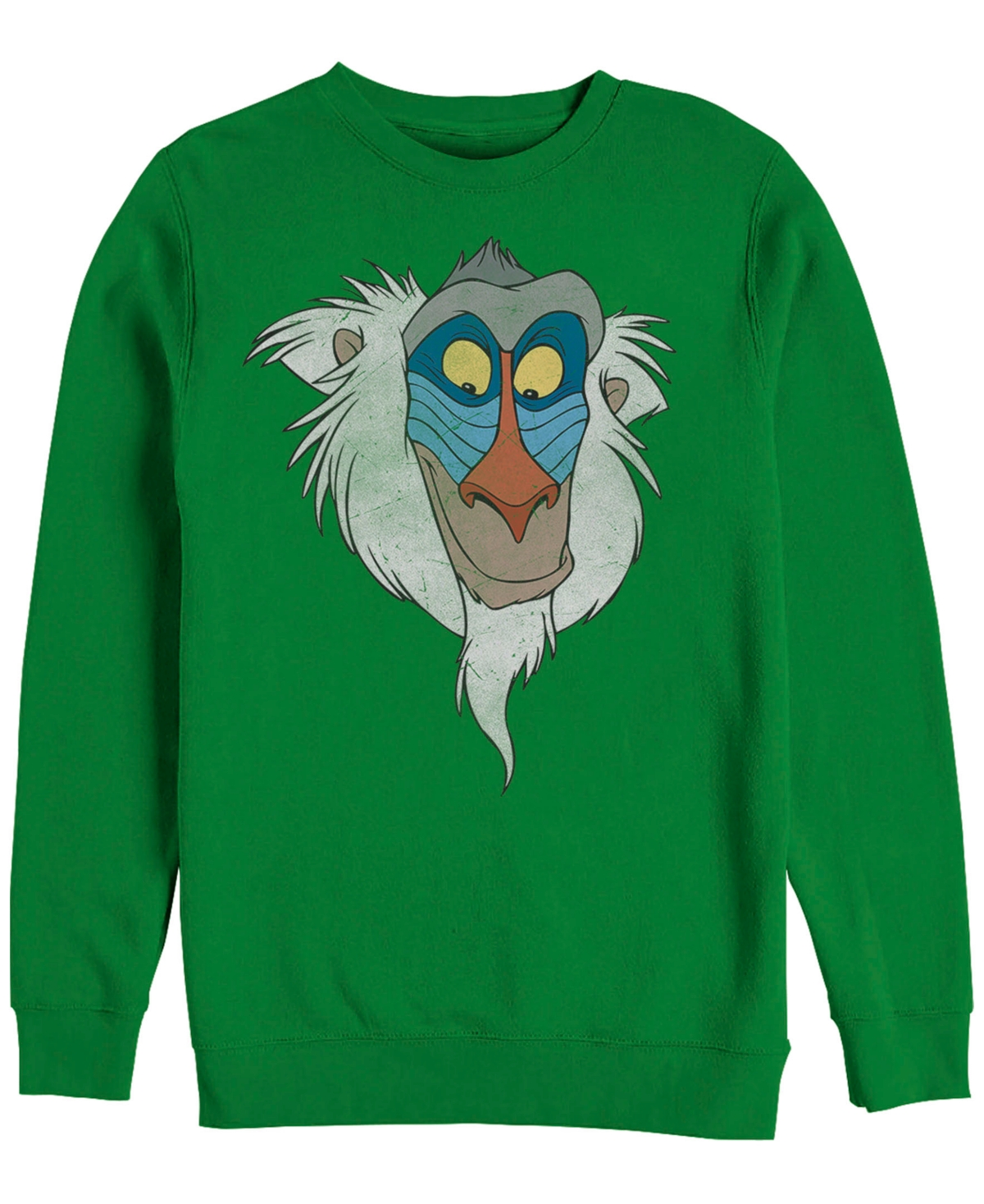 Click here for Disney Mens Lion King Rafiki Big Face  Crewneck Fl... prices