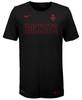 Nike Big Boys Houston Rockets Facility T-Shirt - Macy's