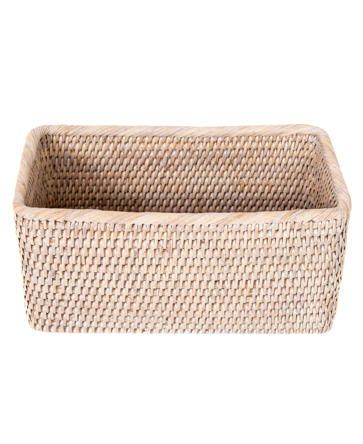 Click here for Artifacts Rattan Rectangular Basket - Off-White prices
