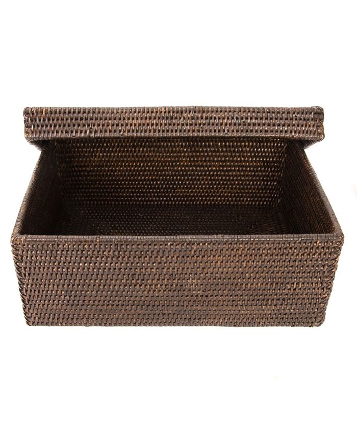 Artifacts Trading Company Rectangular Storage Box with Lid - Macy's