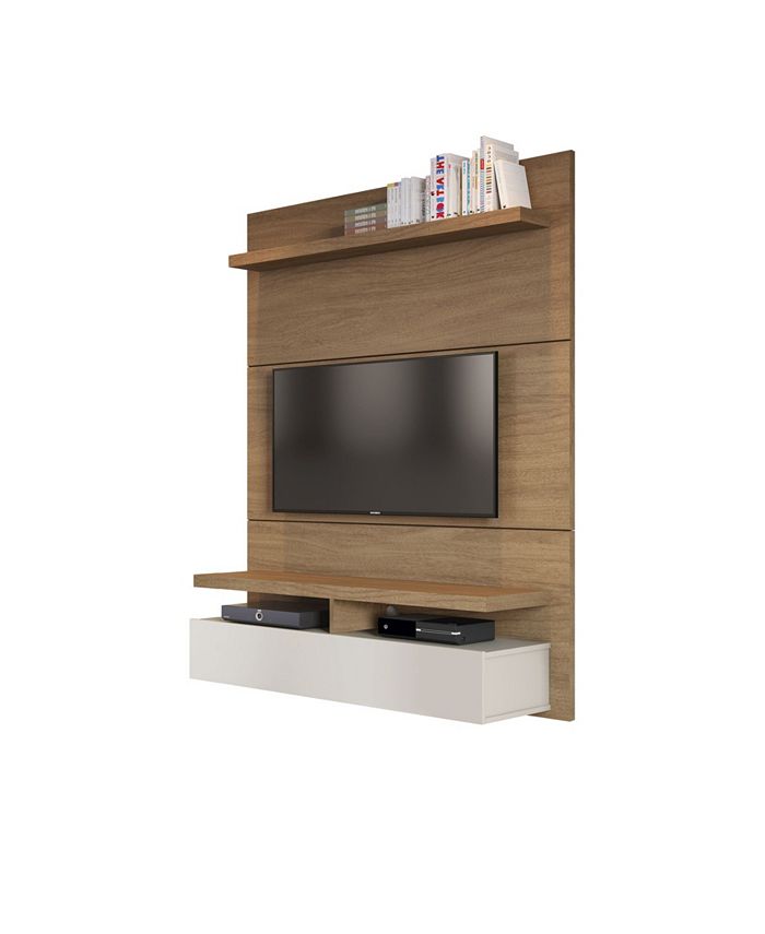 Manhattan Comfort City 1.2 Floating Wall Theater Entertainment Center ...