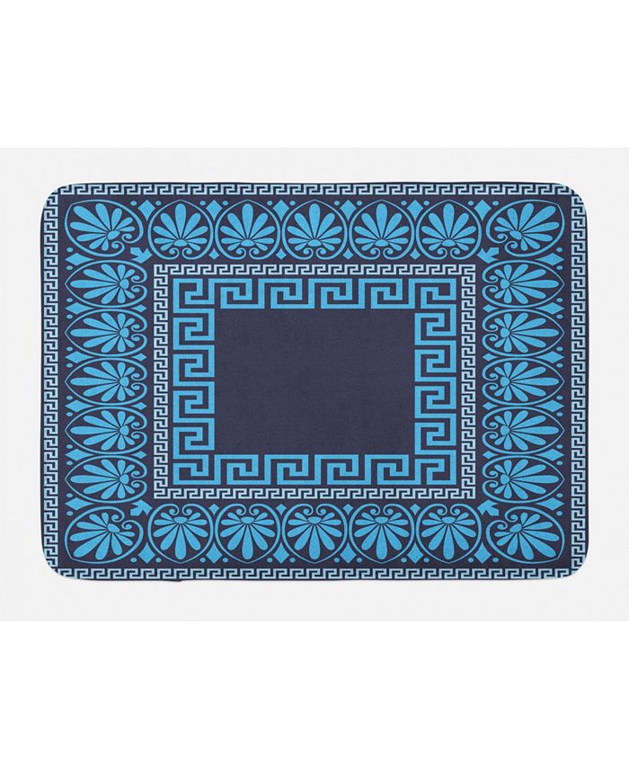 Ambesonne Greek Key Bath Mat - Macy's