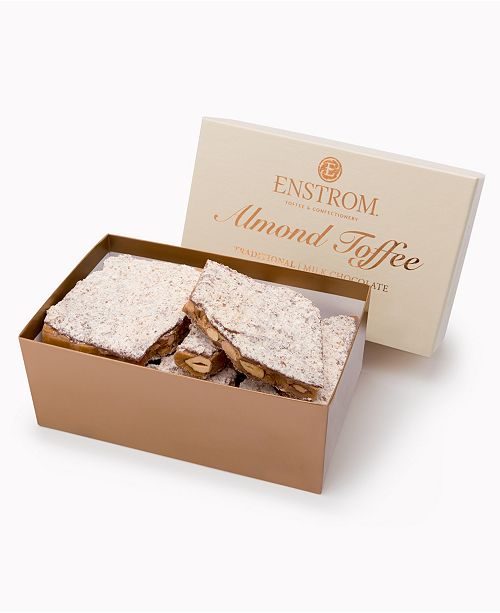 Enstrom Candies Handcrafted 2 lbs Milk Chocolate Traditional Almond ...