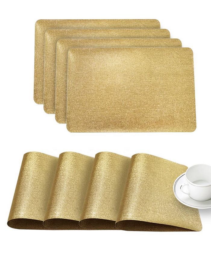 Dainty Home Reversible Metallic Galaxy Snake Skin Texture 12" x 18 ...