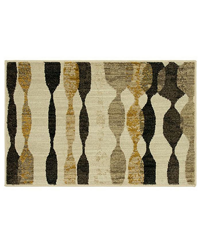 Scott Living Expressions Acoustics Onyx 2' x 3' Area Rug - Macy's