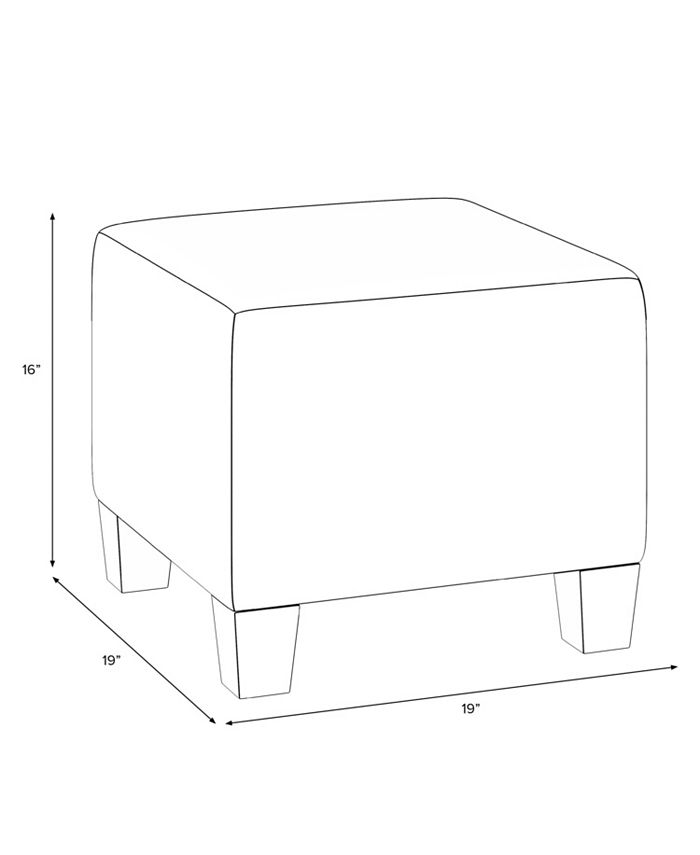 Skyline Jenna Ottoman - Macy's