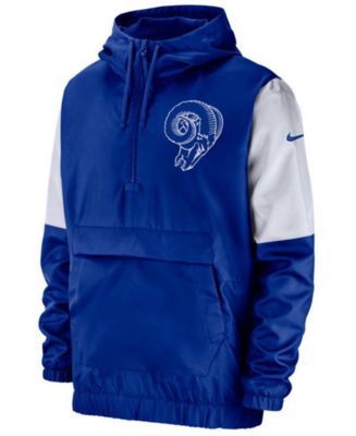 Nike Men's Los Angeles Rams Historic Anorak Jacket - Macy's