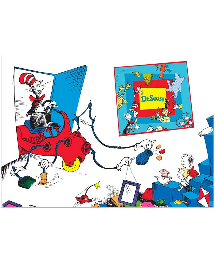 Ravensburger Dr. Seuss - Cat in the Hat Floor Puzzle in A Hat-Shaped ...