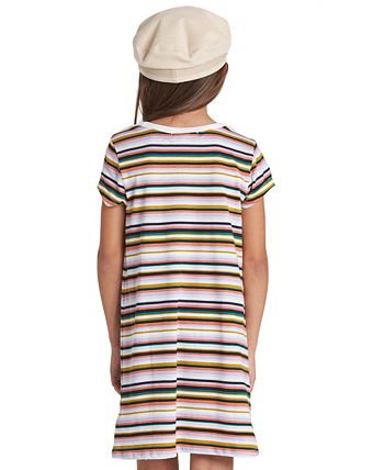 Billabong Big Girls Striped T-Shirt Dress - Macy's