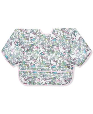 Bumkins Hello Kitty-Print Waterproof Sleeved Bib - Macy's