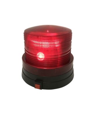 Creative Motion Battery-Operated Red Police Beacon Light with Flashing ...
