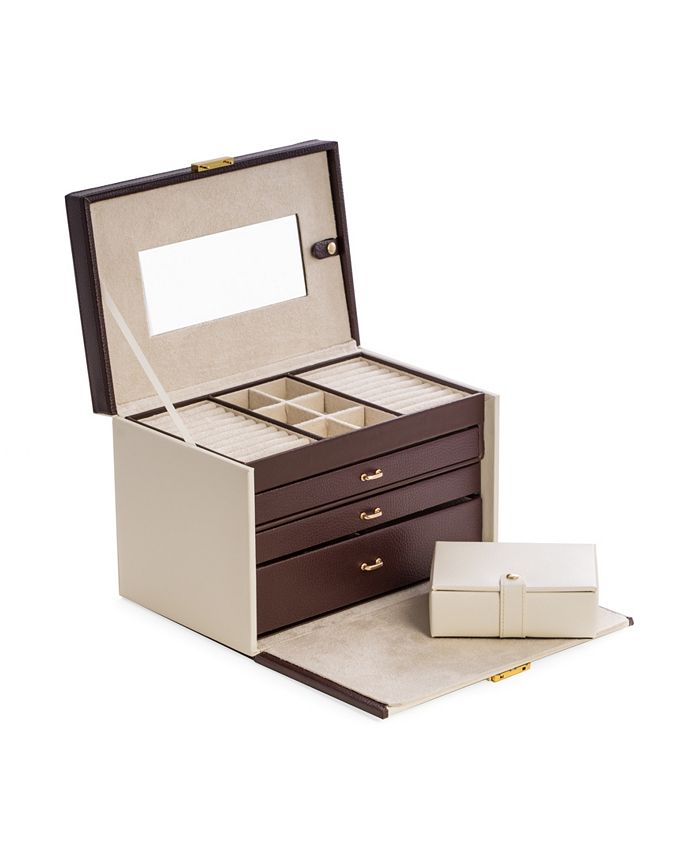 Bey-Berk 4 Level Jewelry Box - Macy's