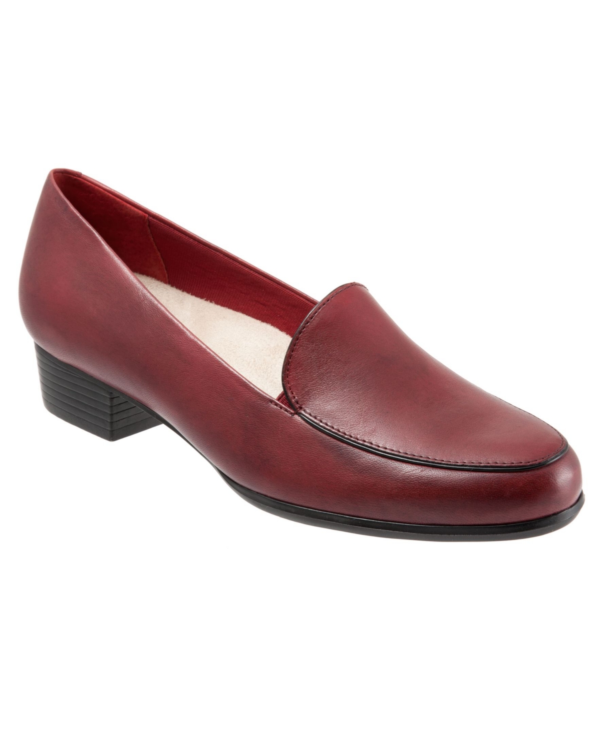 Click here for Trotters Monarch Flat - Ruby red prices