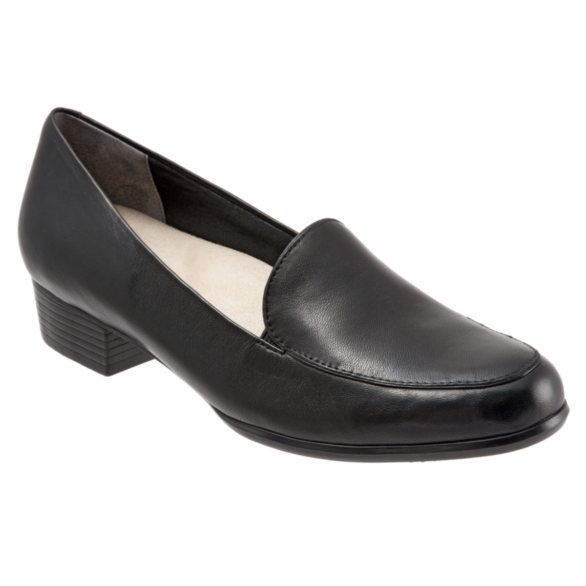 Click here for Trotters Monarch Flat - Black prices