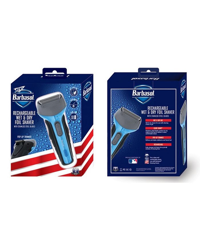 Barbasol 1200 Series Wet and Dry Rechargeable Foil Shaver - Macy's