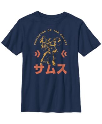 Fifth Sun Nintendo Big Boy's Samus Protector of The Galaxy Short Sleeve ...