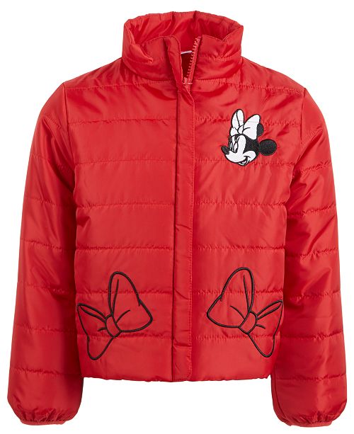 Disney Toddler Girls Minnie Mouse Jacket & Reviews - Coats & Jackets ...