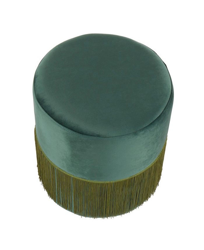 Lumisource Fringe Ottoman - Macy's