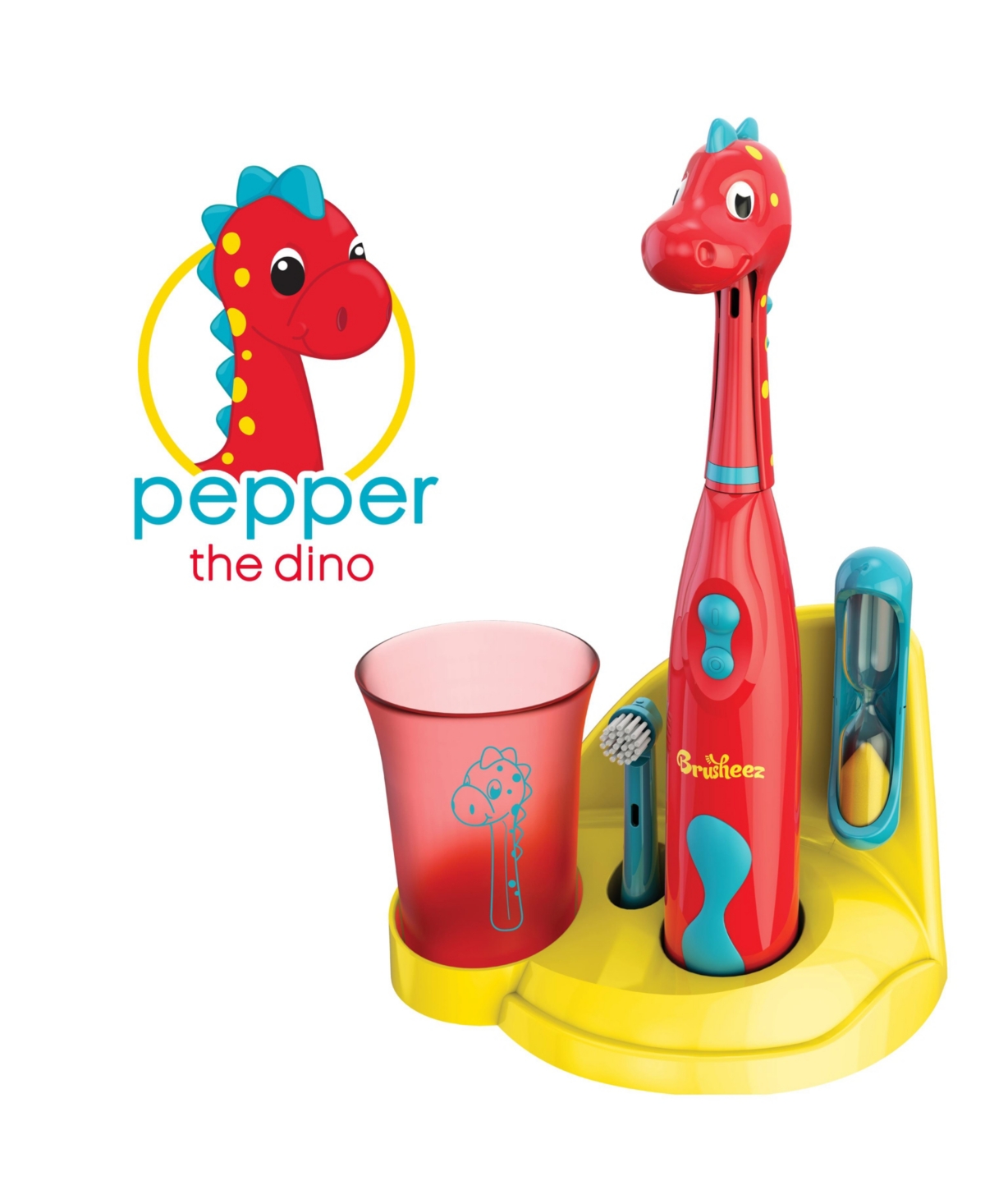 Click here for Brusheez Kids Electric Toothbrush Dinosaur Set - R... prices