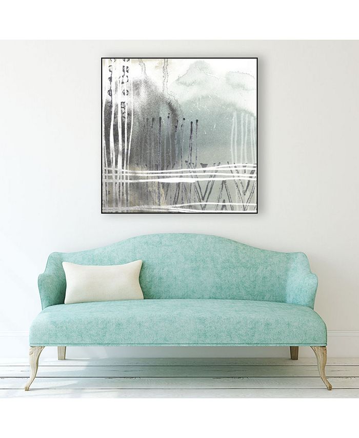 Giant Art 30" x 30" Ridge I Art Block Framed Canvas - Macy's