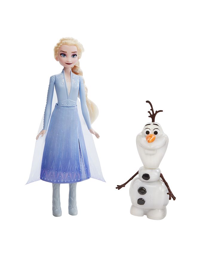 Frozen Disney Talk and Glow Olaf and Elsa Dolls, Remote Control Elsa ...