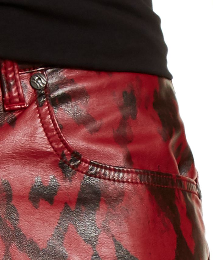 INC International Concepts INC Men's Slim-Fit Faux Snakeskin Pants ...