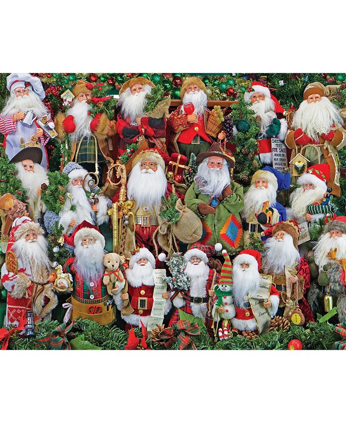 Springbok Puzzles -Santa Collection 1000 Piece Jigsaw Puzzle - Macy's